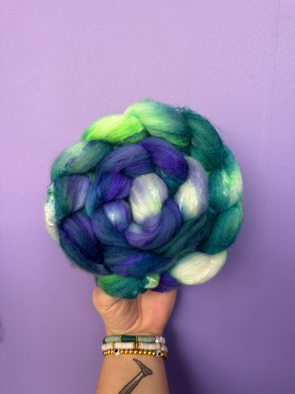 February ‘24 YOTM: Peacocking – Dye Mad Yarns