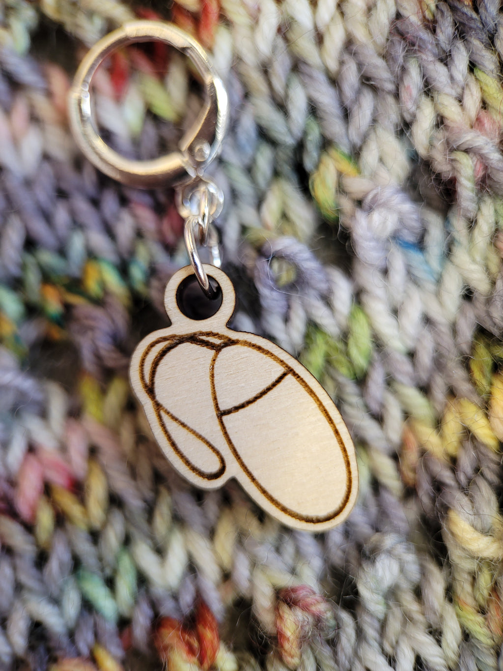 Self Love Stitch Markers 👀 – Dye Mad Yarns