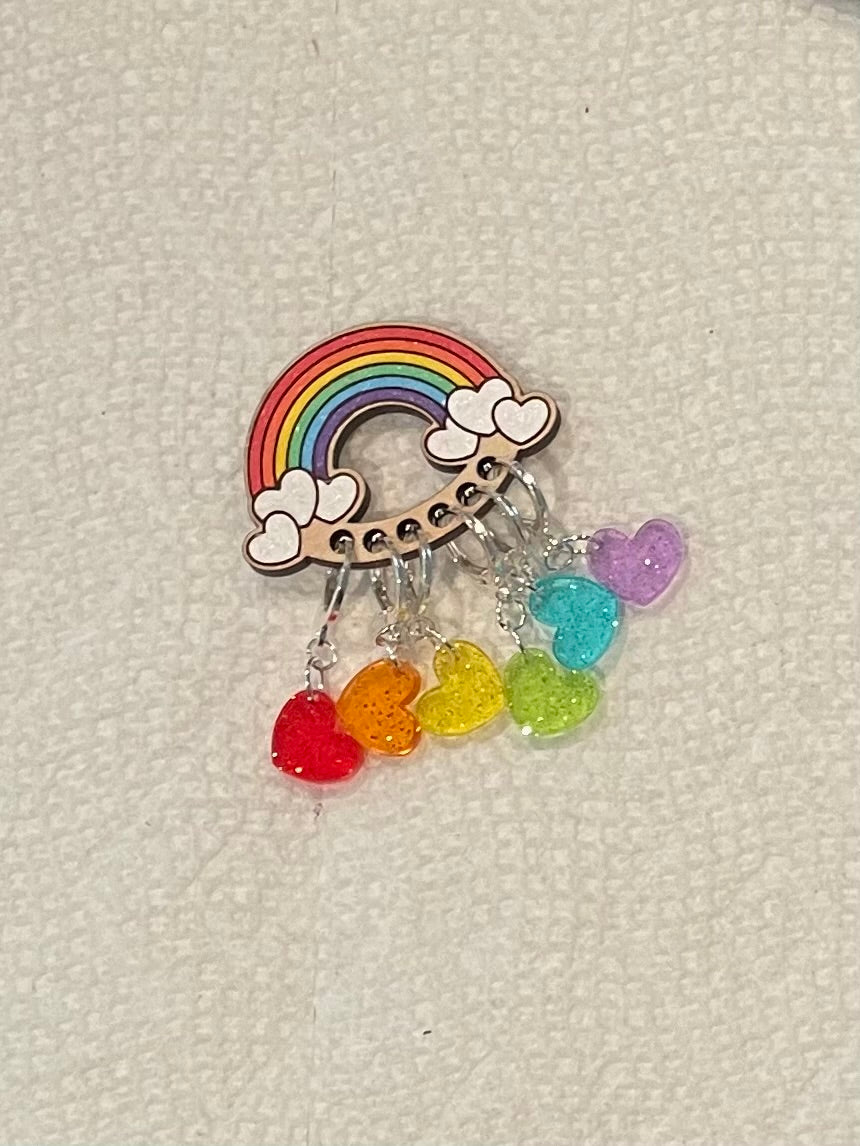 Rainbow Marker Minder – Dye Mad Yarns