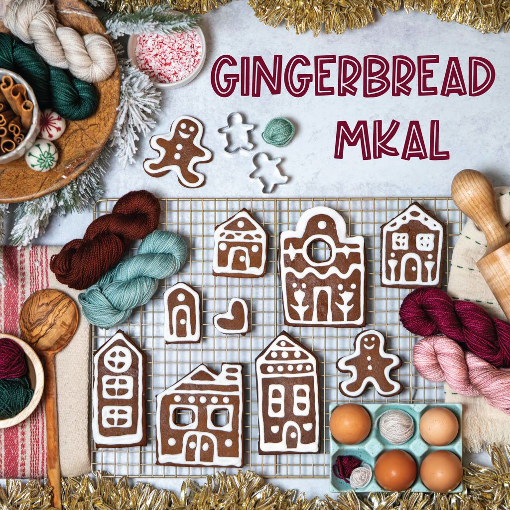 Gingerbread MKAL Kit – Dye Mad Yarns