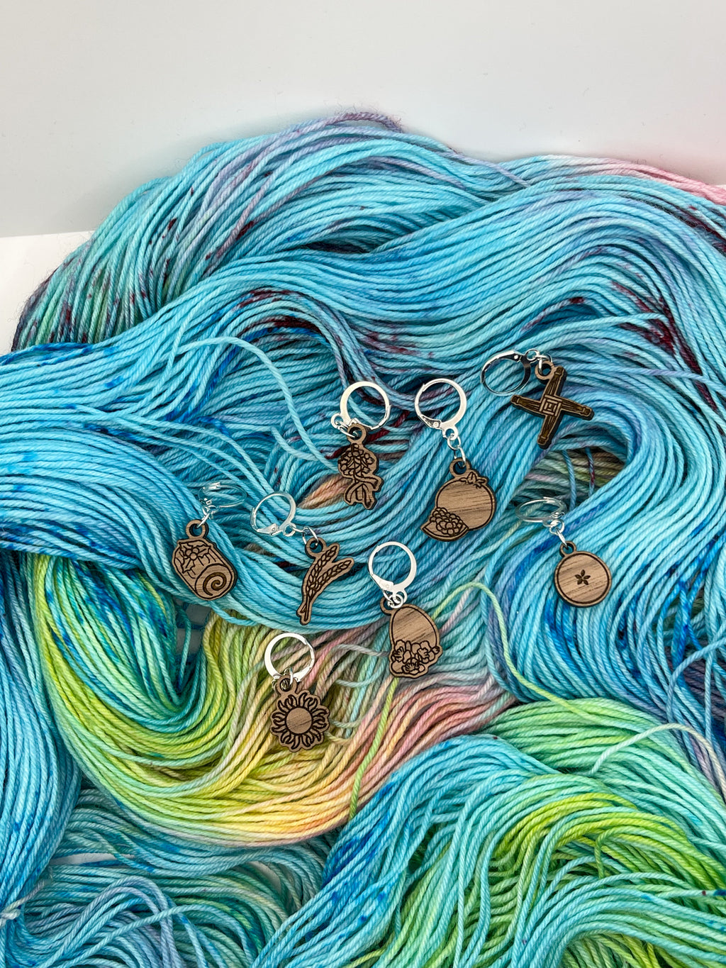 Sabbats Stitch Markers – Dye Mad Yarns